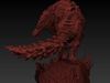 Monster hunter Odogaron statue 3D model | CGTrader