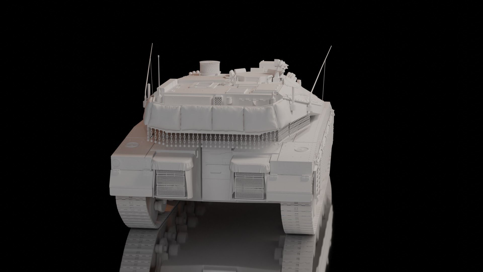 Merkava Mk IV - Battle Tank 3D model | CGTrader