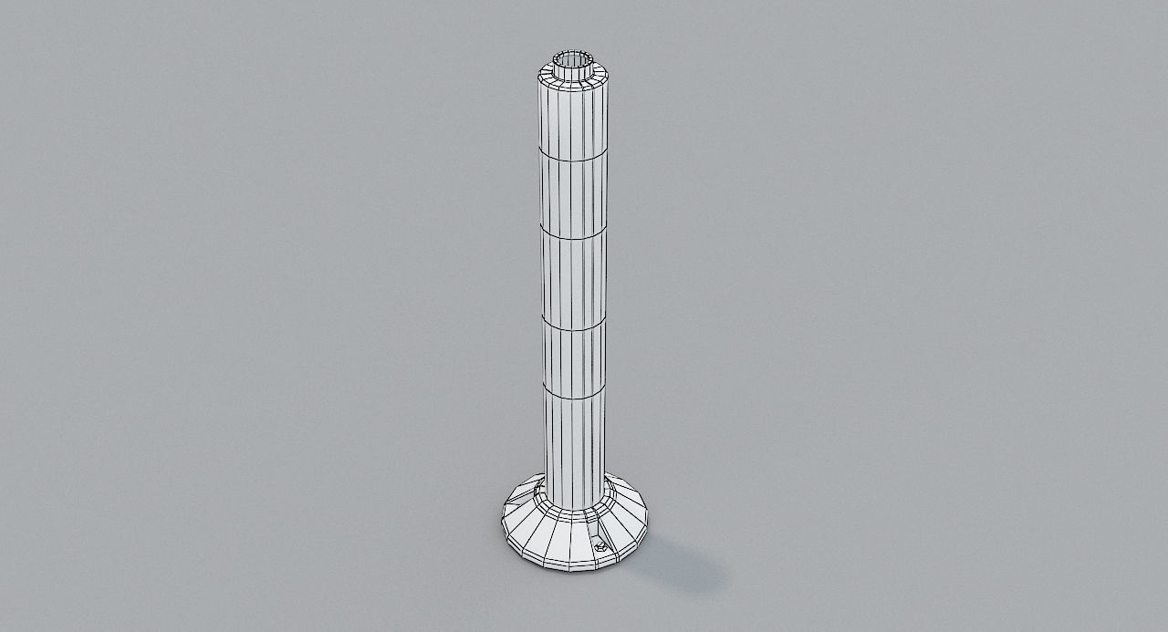 Traffic Column PBR free VR / AR / low-poly 3D model | CGTrader