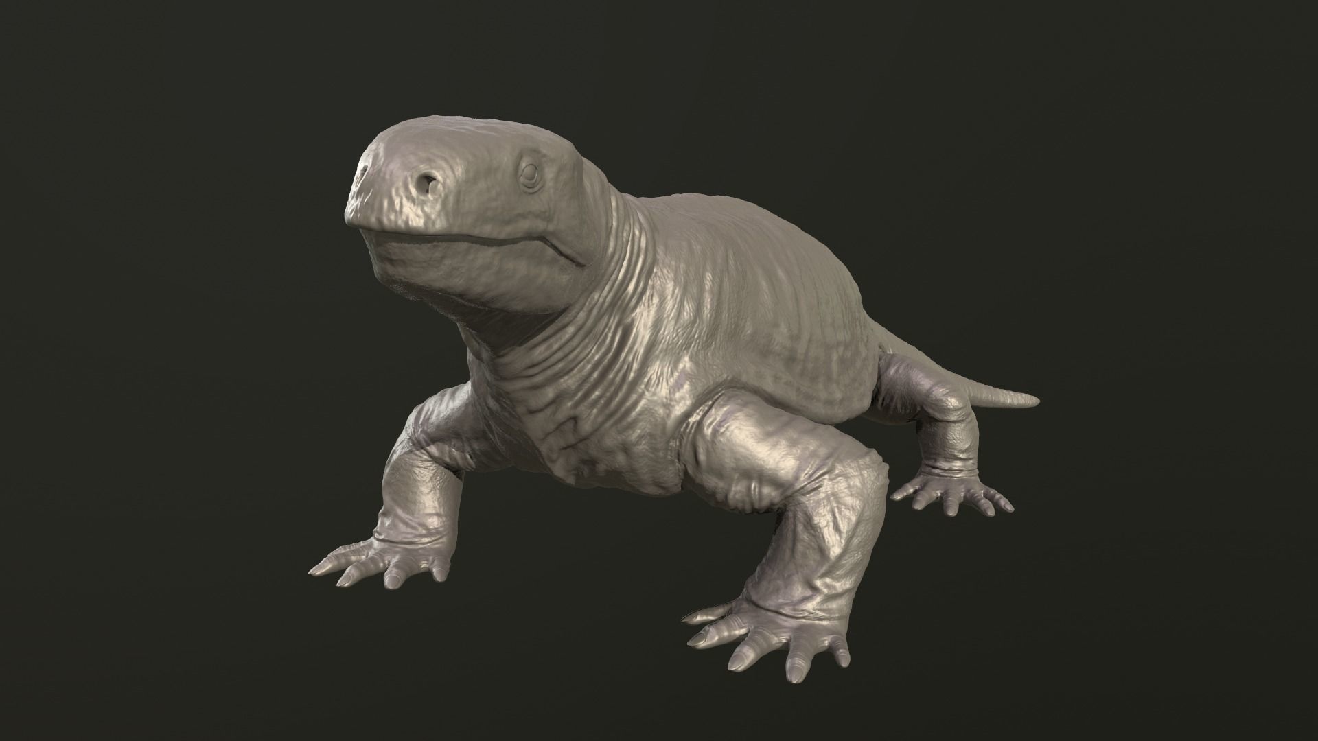 Diadectes sideropelicus 3D model 3D printable | CGTrader