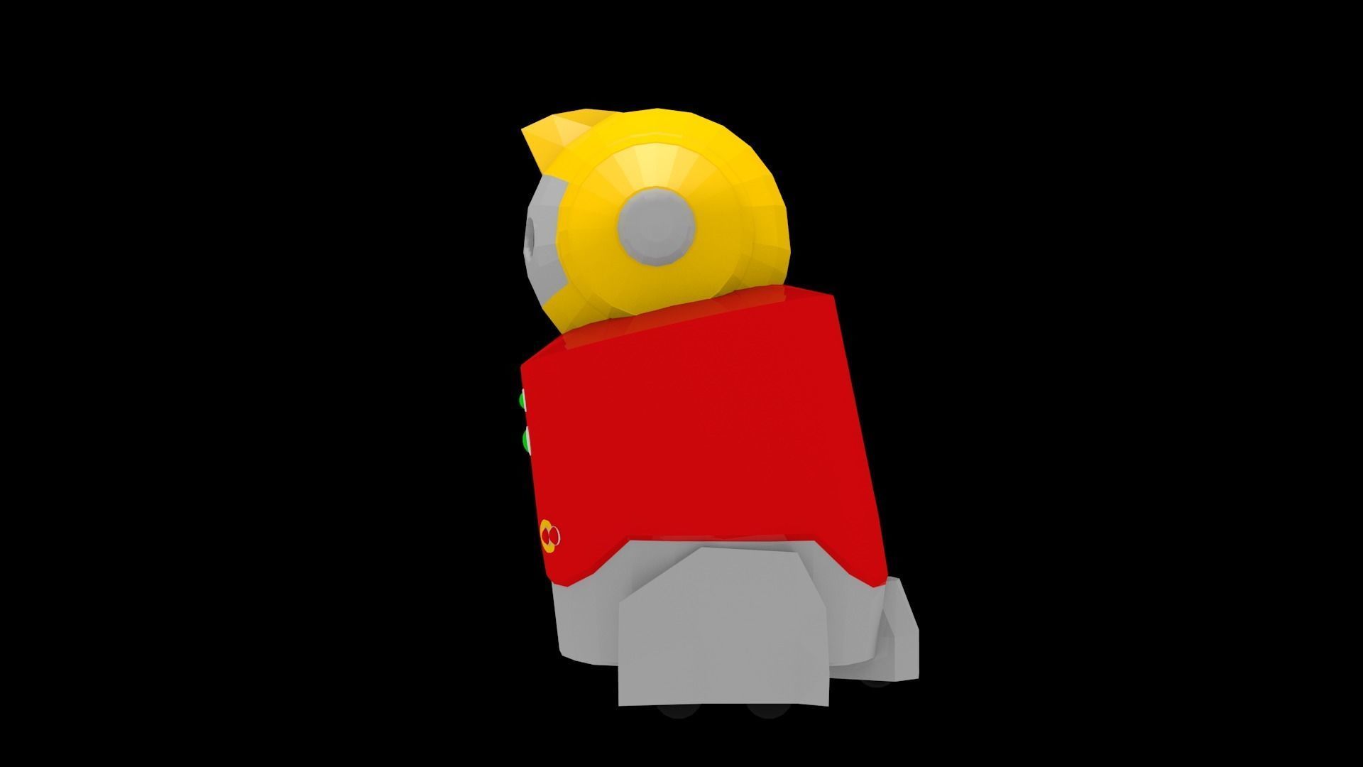 3D model Papero NEC Robot VR / AR / low-poly | CGTrader