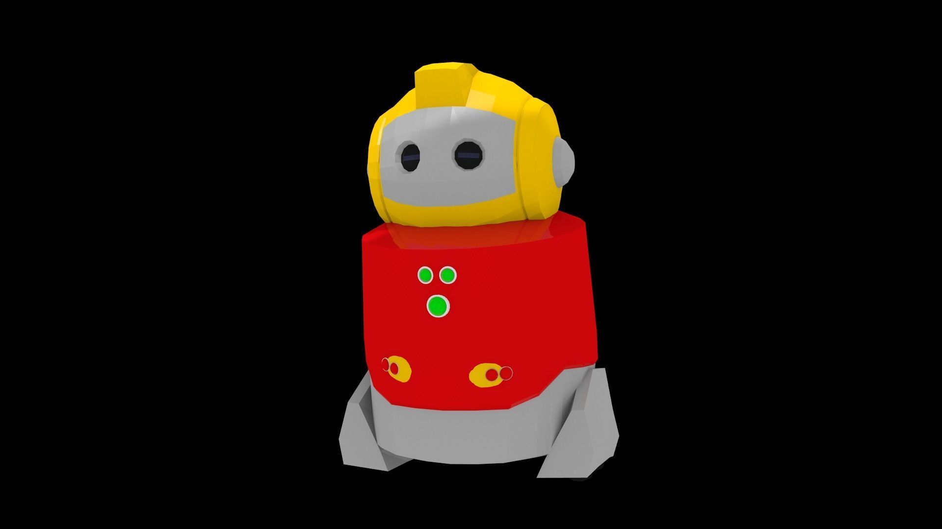 3D model Papero NEC Robot VR / AR / low-poly | CGTrader