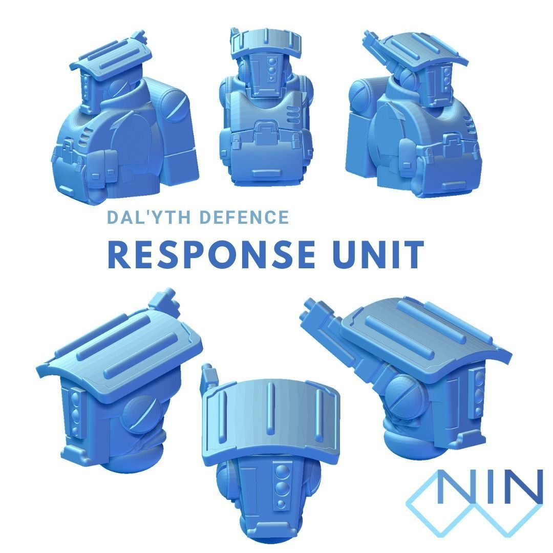 Dalyth Defence Response Unit free 3D model 3D printable | CGTrader