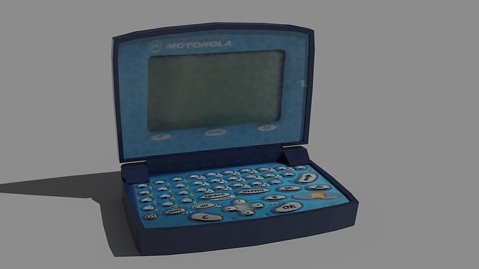 3D model Motorola computer in box VR / AR / low-poly | CGTrader