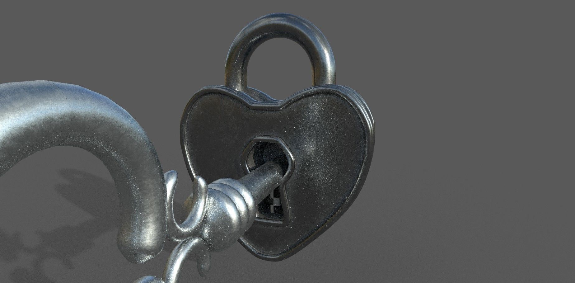 3D model Lock and key 3D model VR / AR / low-poly | CGTrader
