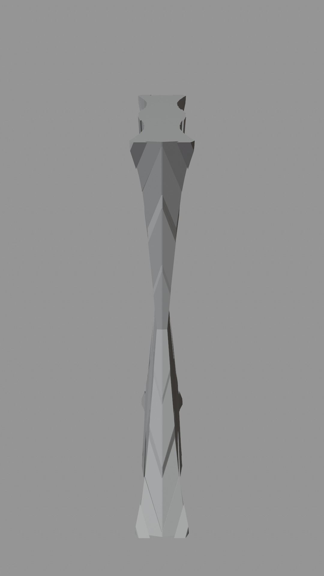 3D model Futuristic Cubic Structure Pillar VR / AR / low-poly | CGTrader