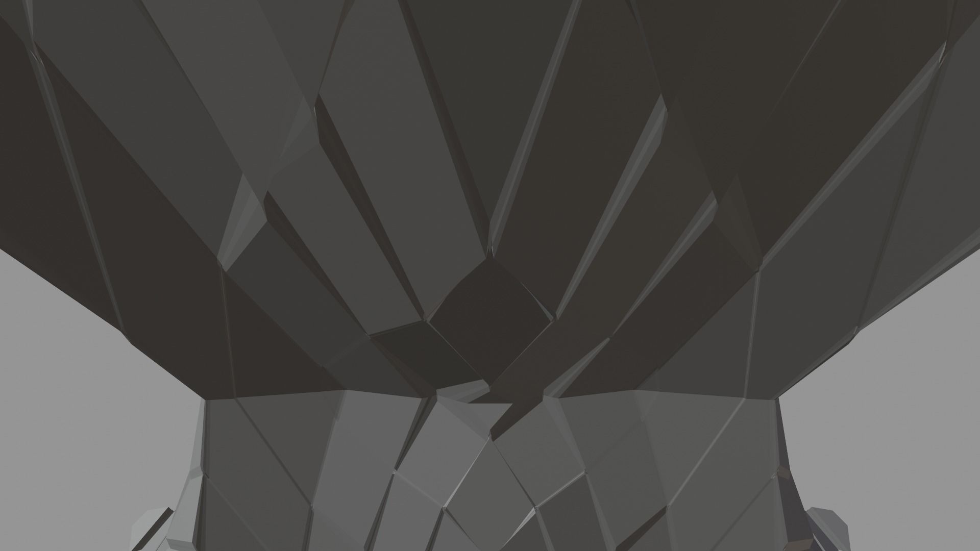 3D model Futuristic Cubic Structure Pillar VR / AR / low-poly | CGTrader