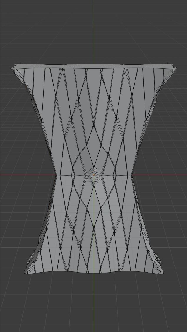 3D model Futuristic Cubic Structure Pillar VR / AR / low-poly | CGTrader