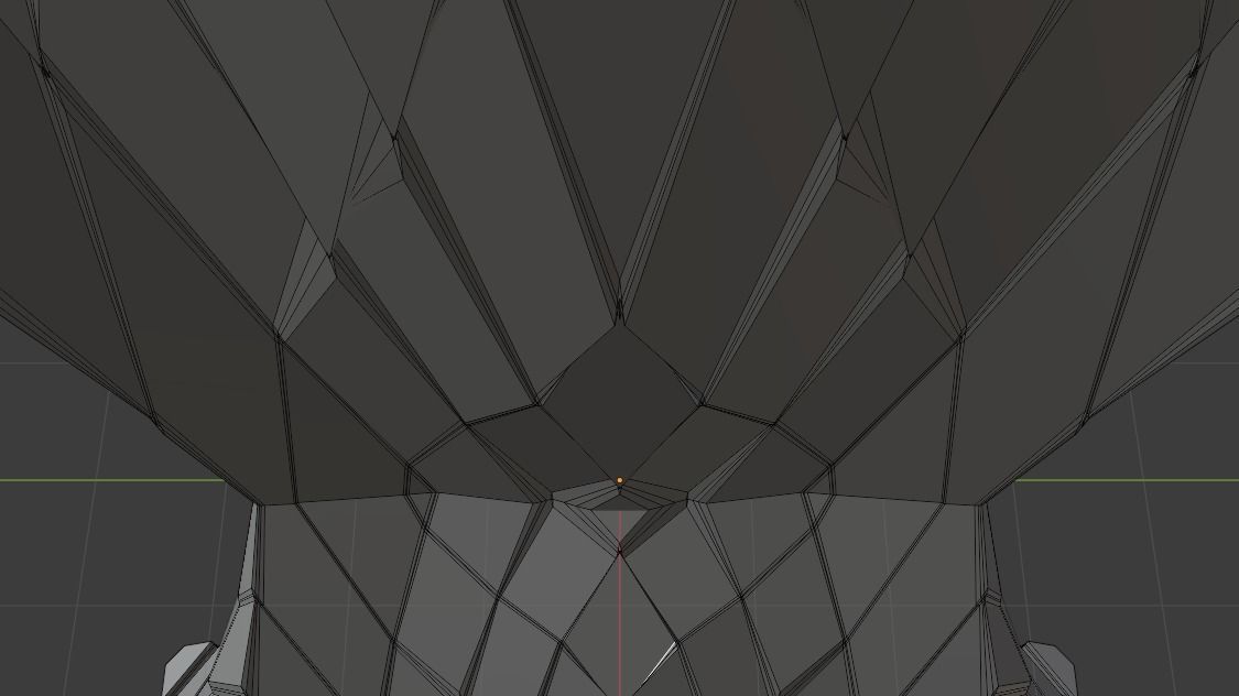 3D model Futuristic Cubic Structure Pillar VR / AR / low-poly | CGTrader