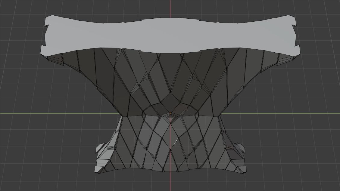 3D model Futuristic Cubic Structure Pillar VR / AR / low-poly | CGTrader