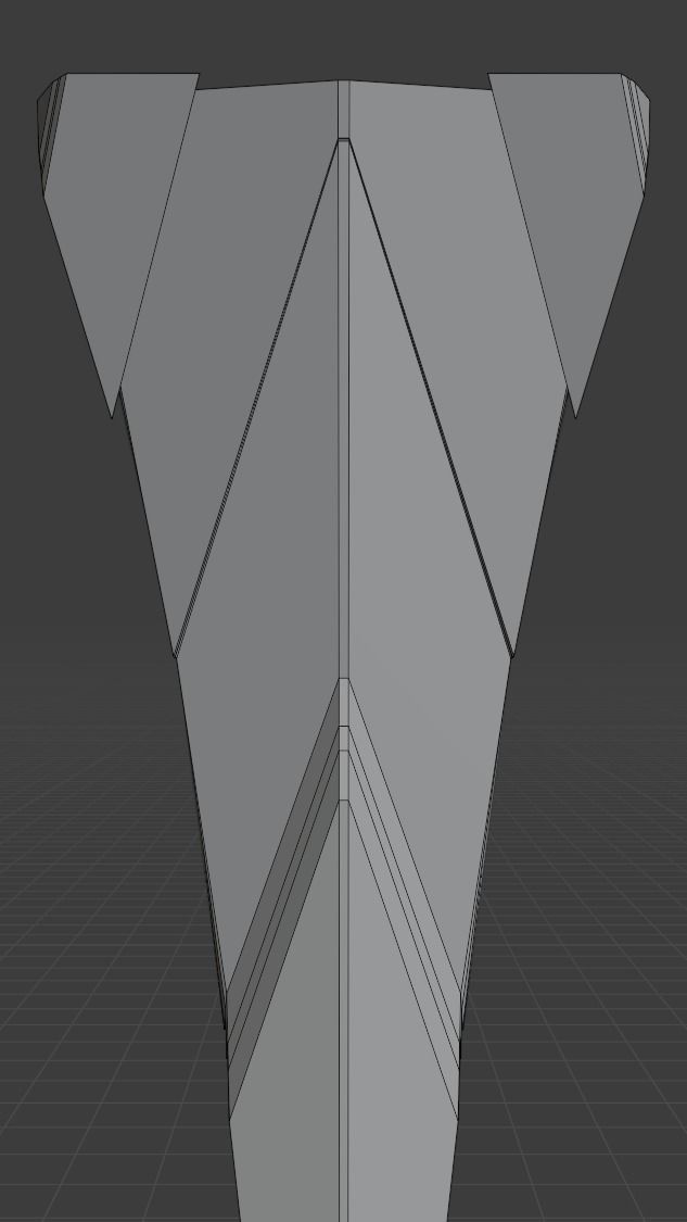 3D model Futuristic Cubic Structure Pillar VR / AR / low-poly | CGTrader