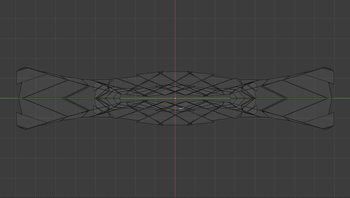 3D model Futuristic Cubic Structure Pillar VR / AR / low-poly | CGTrader