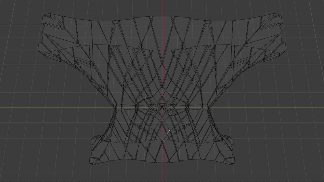 3D model Futuristic Cubic Structure Pillar VR / AR / low-poly | CGTrader