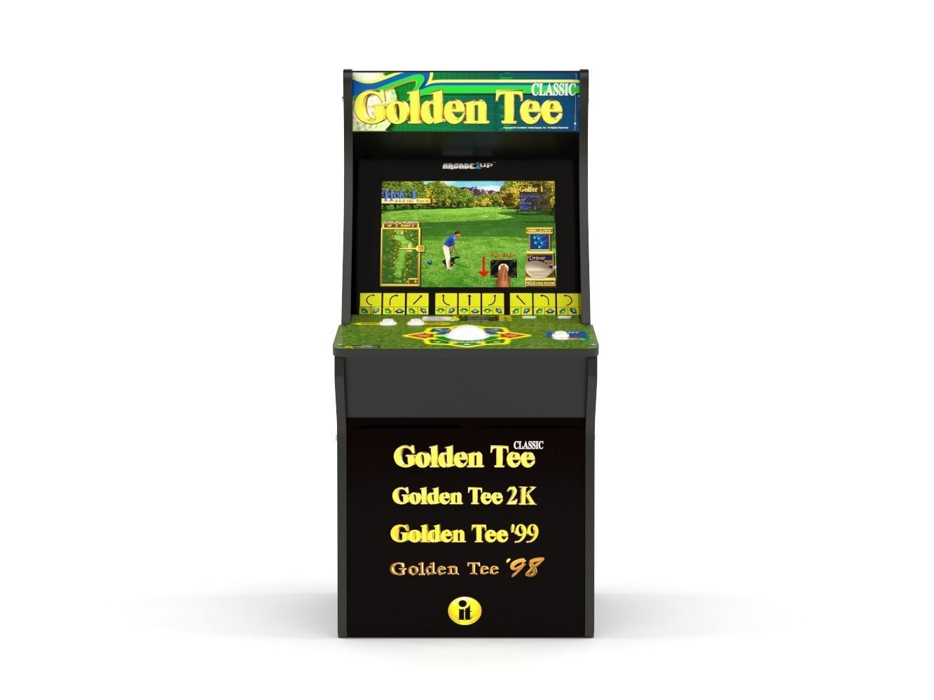 Golden Tee Arcade Machine 3D model | CGTrader
