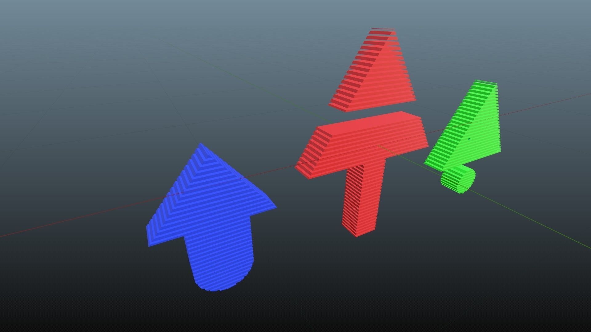 3D model Low poly arrow 58 VR / AR / low-poly | CGTrader