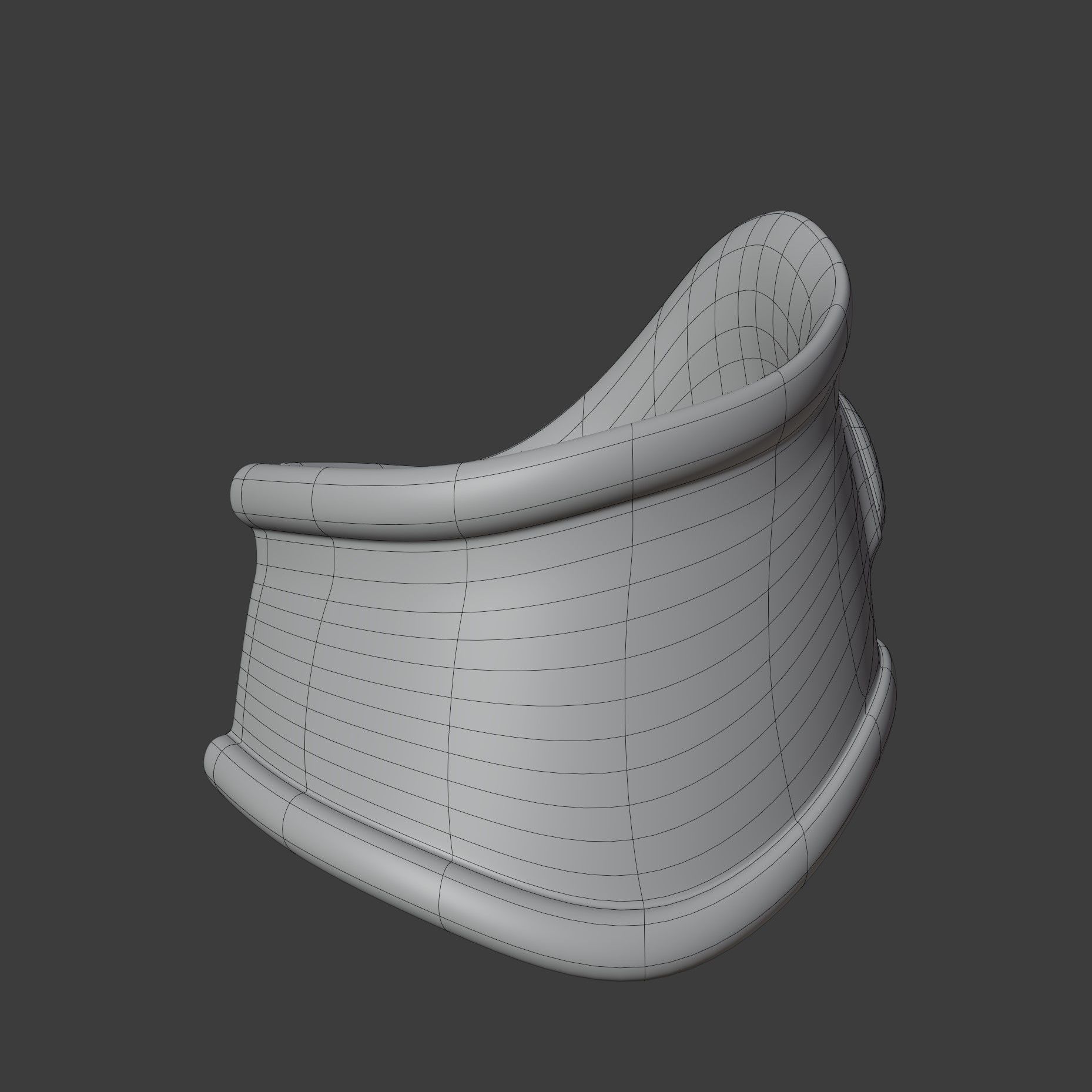 Small Bone Cuff 3D model | CGTrader