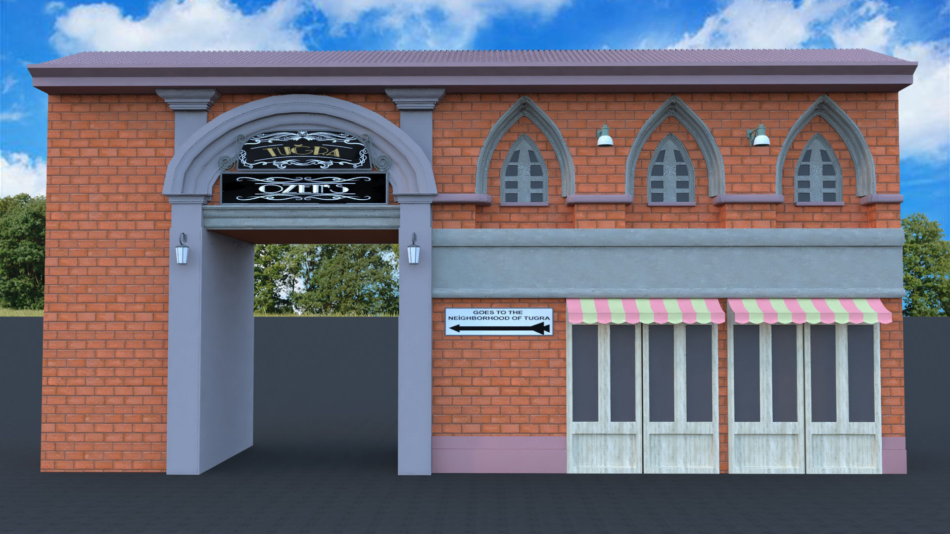 Valorant Games Old House 3D model | CGTrader