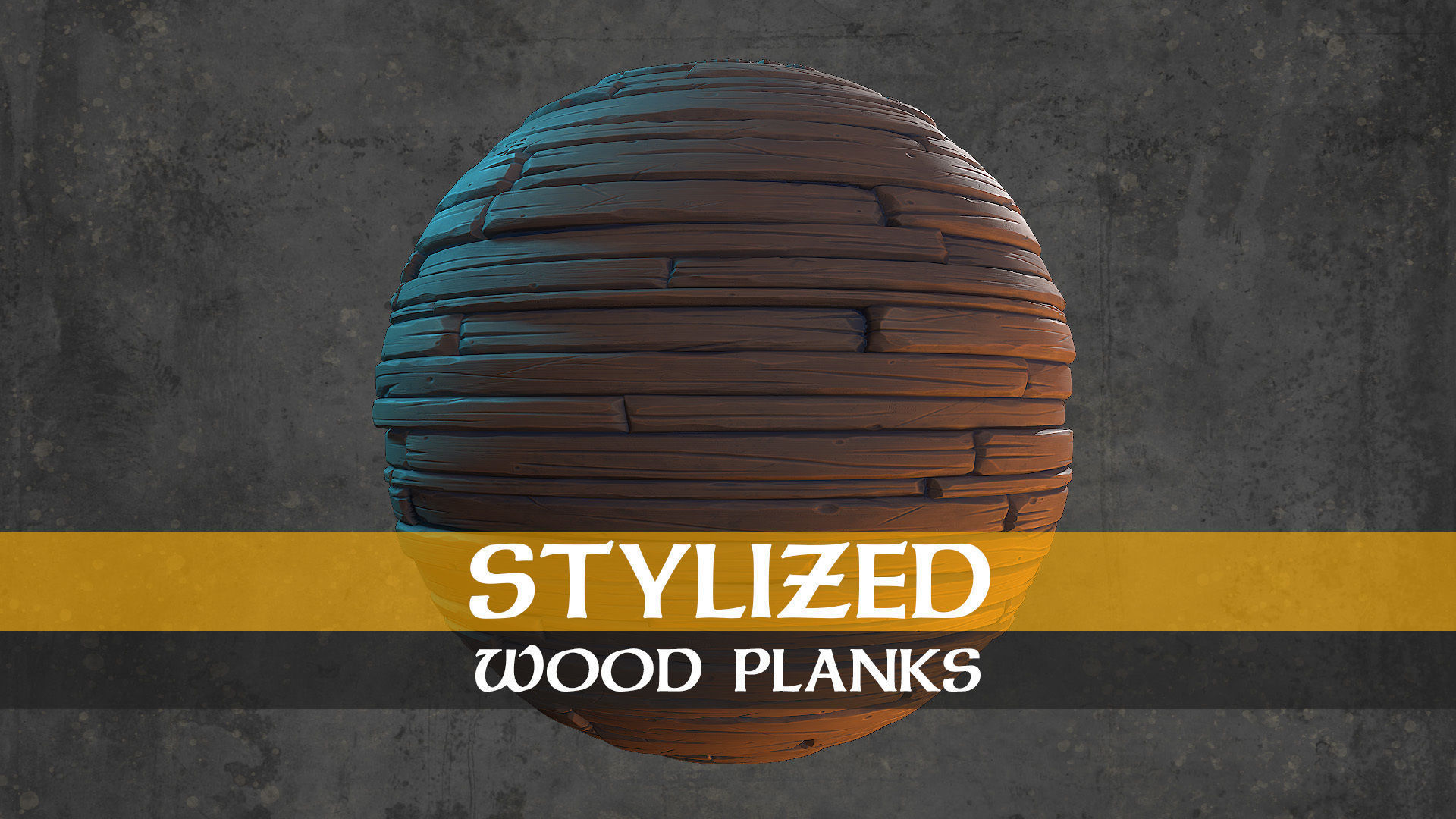 Stylized Wood Planks - PBR Material Texture - Game Ready Texture | CGTrader
