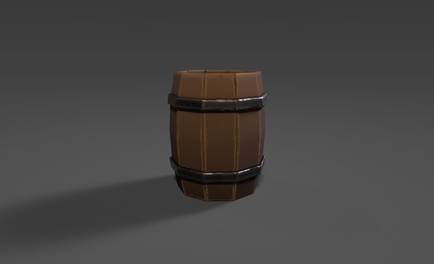 3D model Stylized Medieval Barrel VR / AR / low-poly | CGTrader