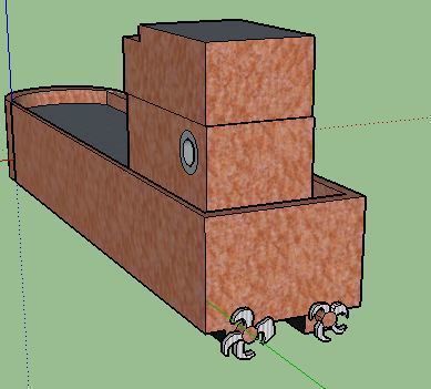 ship by sketchup free 3D model | CGTrader