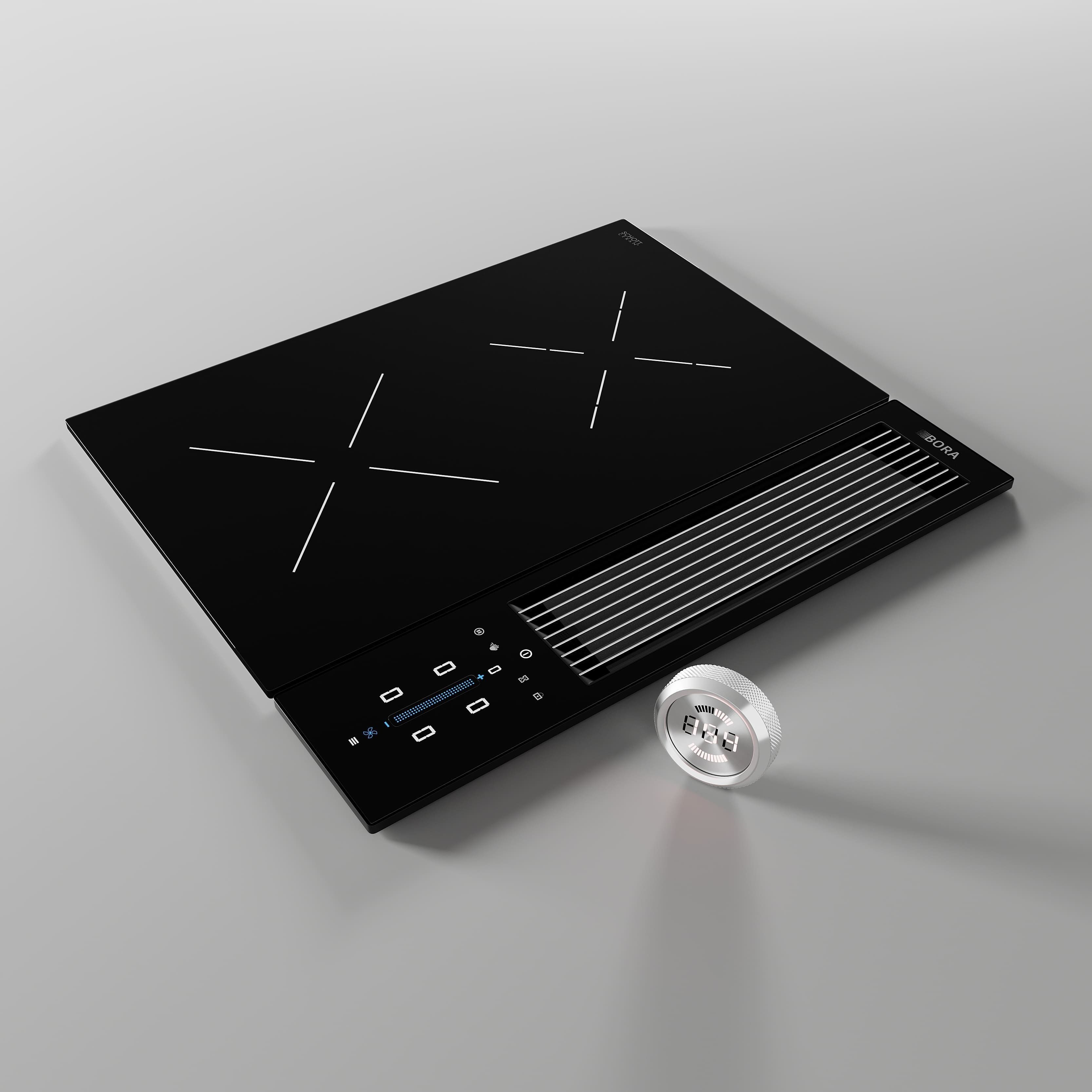 BORA Pro cooktop with integrated cooker hood 3D model | CGTrader