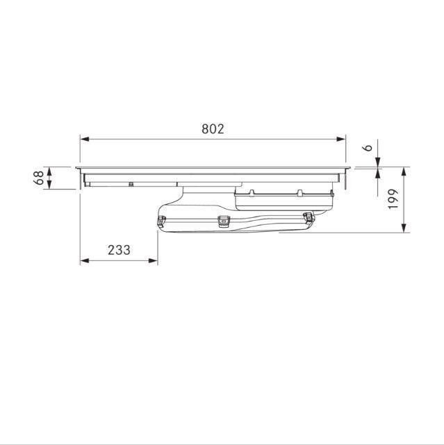 BORA X Pure induction hob with integrated cooker hood 3D model | CGTrader