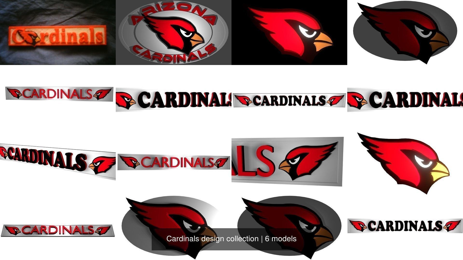 Cardinals design collection | CGTrader
