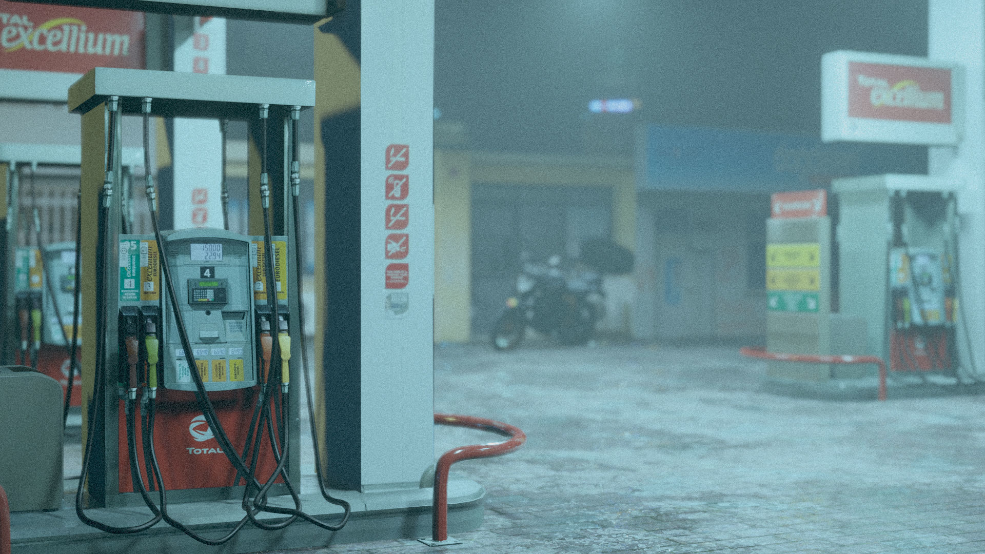 Gas Station Theme Environment 3D model | CGTrader