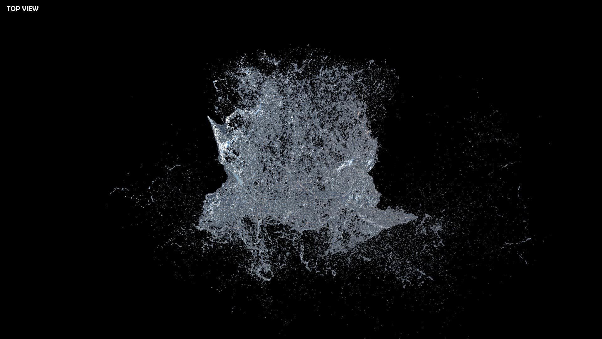 Water Explosion 2 3D model | CGTrader