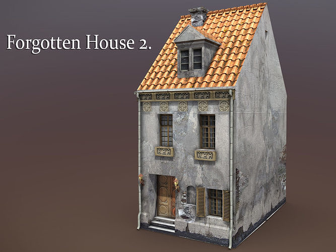 3D model Forgotten House 2 VR / AR / low-poly | CGTrader