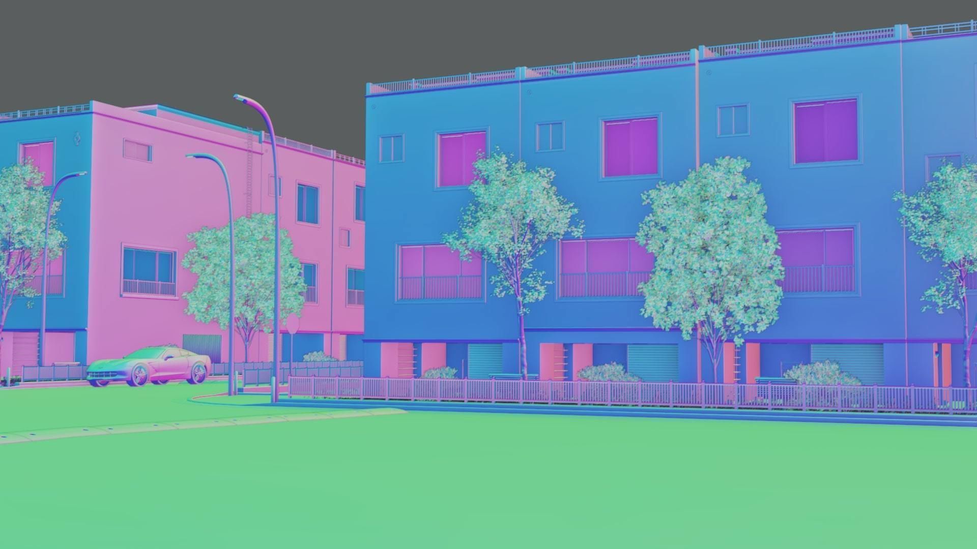 Building FREE Pack 1 free VR / AR / low-poly 3D model | CGTrader