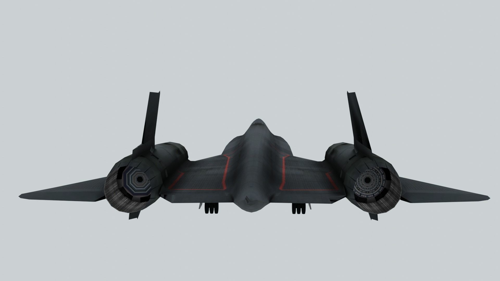 3D model Lockheed YF-12A Interceptor aircraft VR / AR / low-poly | CGTrader