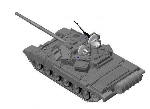 Russian Tank T-72M 3D model | CGTrader