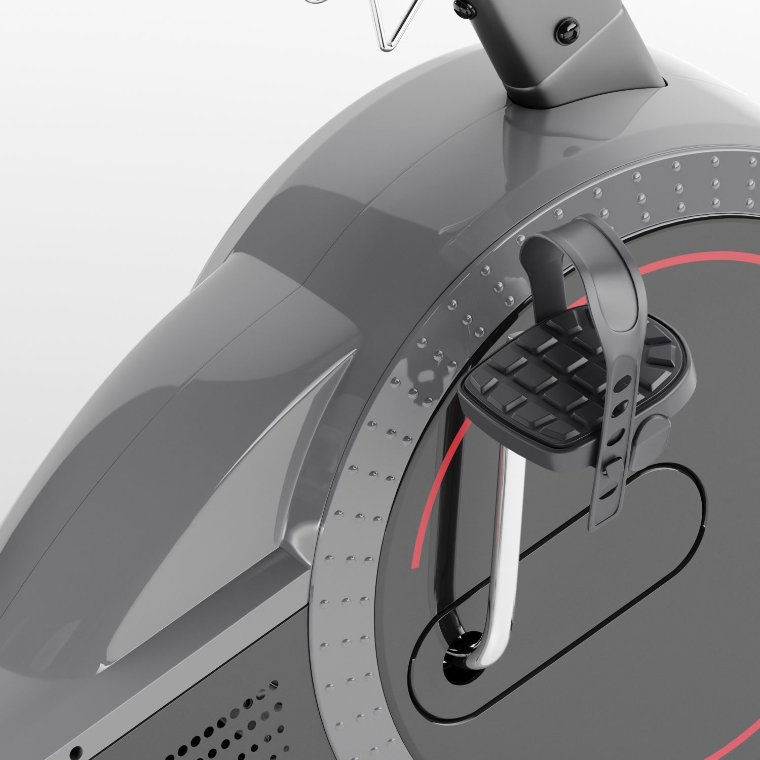 Horizontal exercise bike Hop-Sport HS-060L 3D model | CGTrader