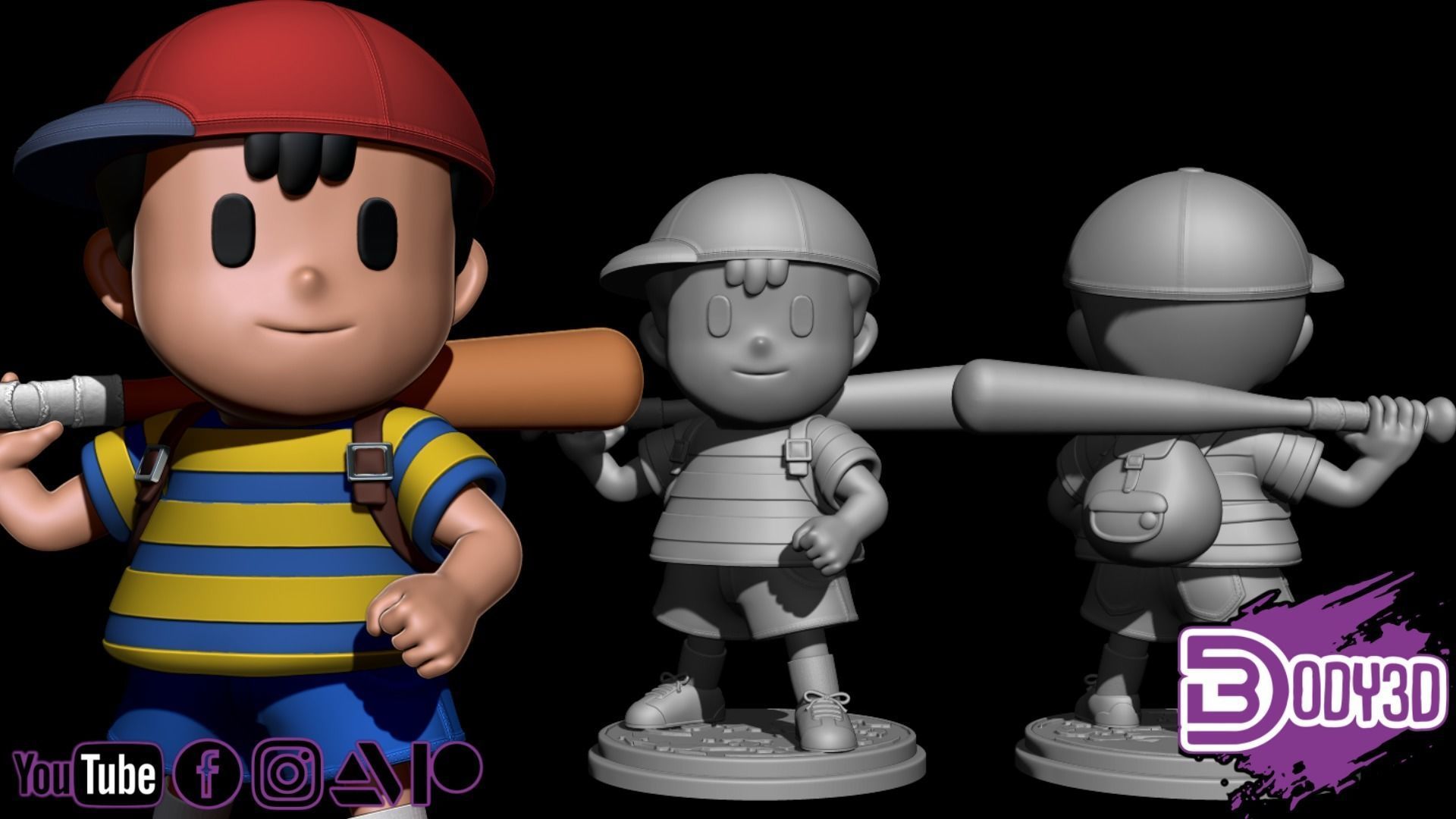 Ness - Motherload 3D model 3D printable | CGTrader