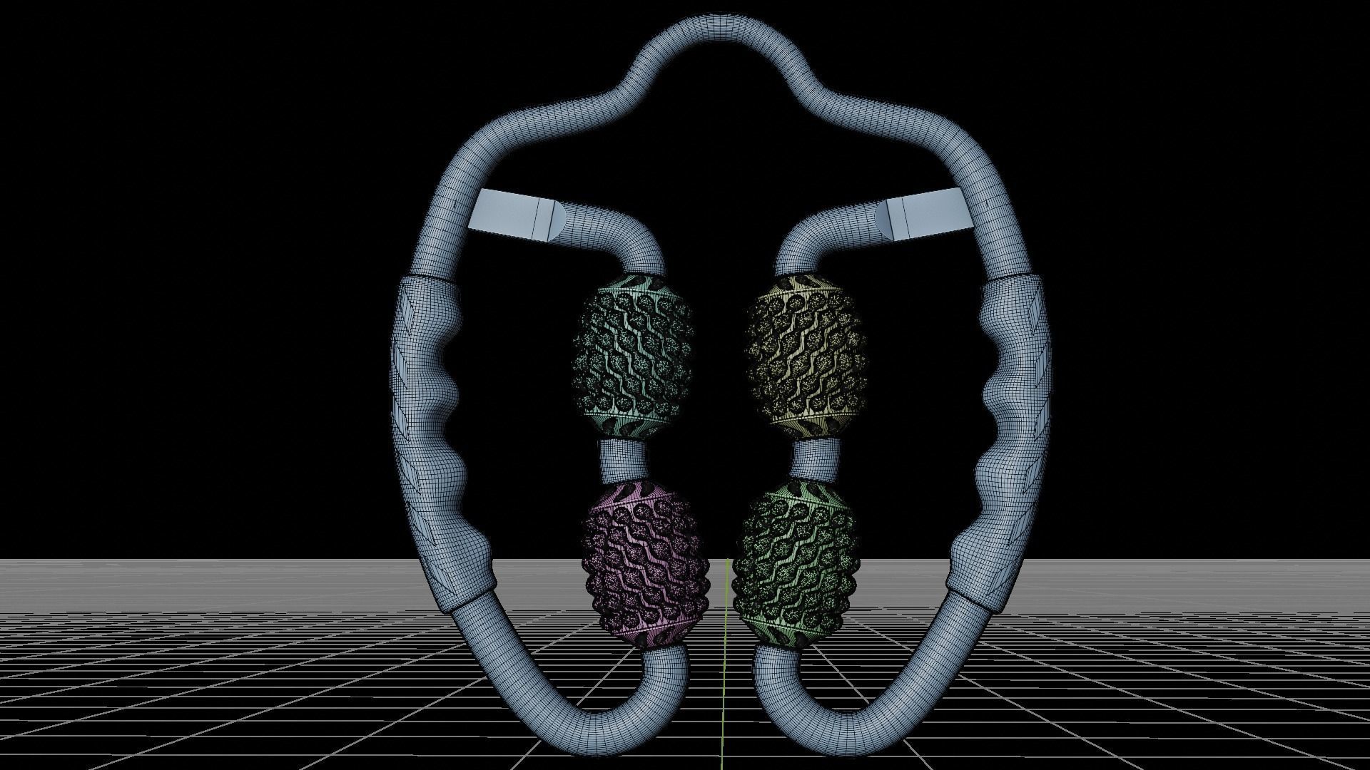 Massage Roller 3D model 3D model | CGTrader