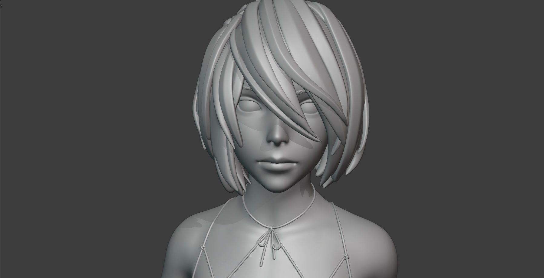 Nier Automata - 2B Kaine suit 3D model 3D printable | CGTrader