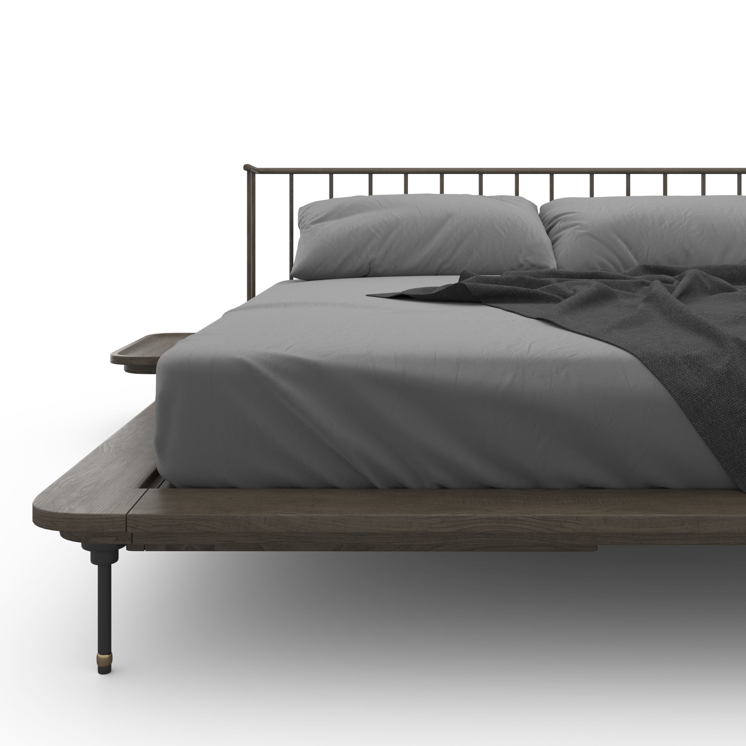 District Eight Distrikt Bed 3D model | CGTrader