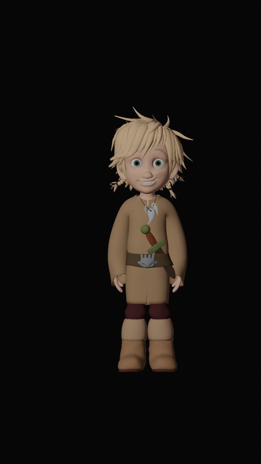 Nuffink Haddock free VR / AR / low-poly 3D model rigged | CGTrader