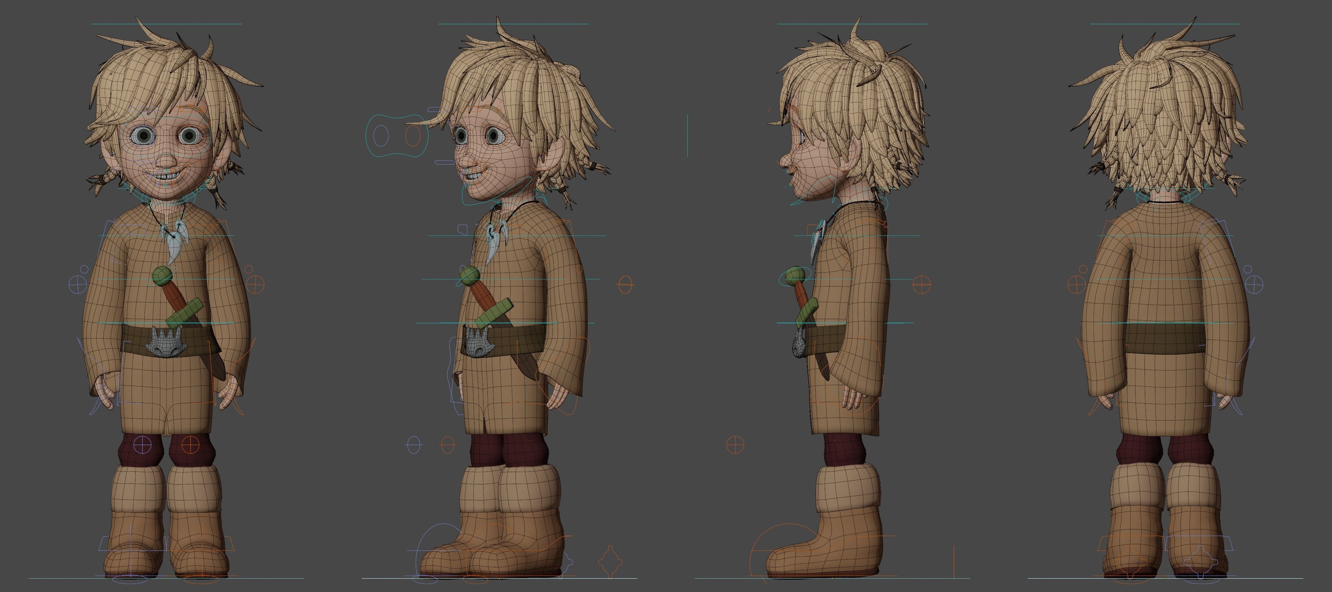 Nuffink Haddock free VR / AR / low-poly 3D model rigged | CGTrader