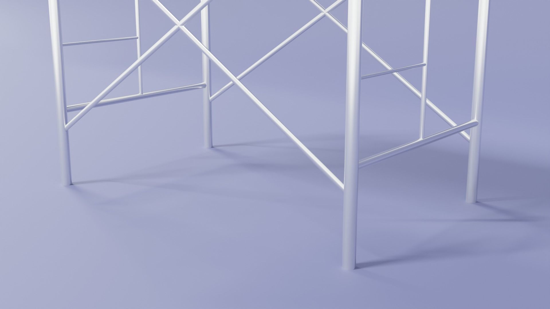 3D model Scaffolding metal ladder VR / AR / low-poly | CGTrader