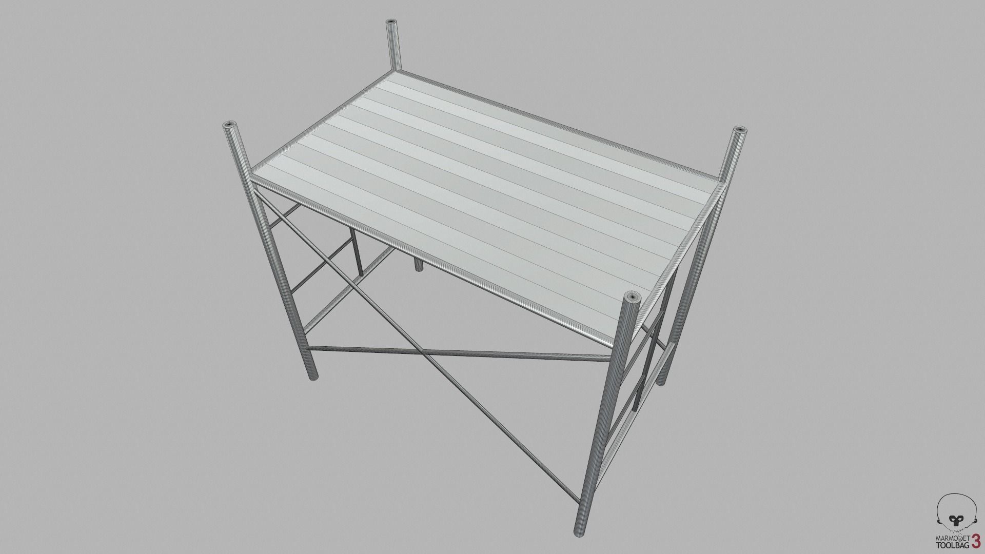 3D model Scaffolding metal ladder VR / AR / low-poly | CGTrader