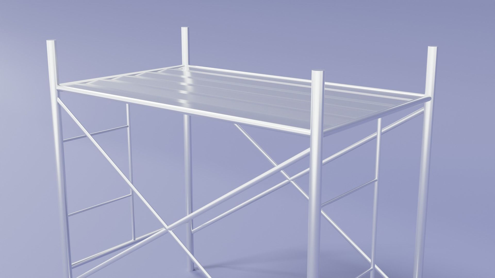 3D model Scaffolding metal ladder VR / AR / low-poly | CGTrader