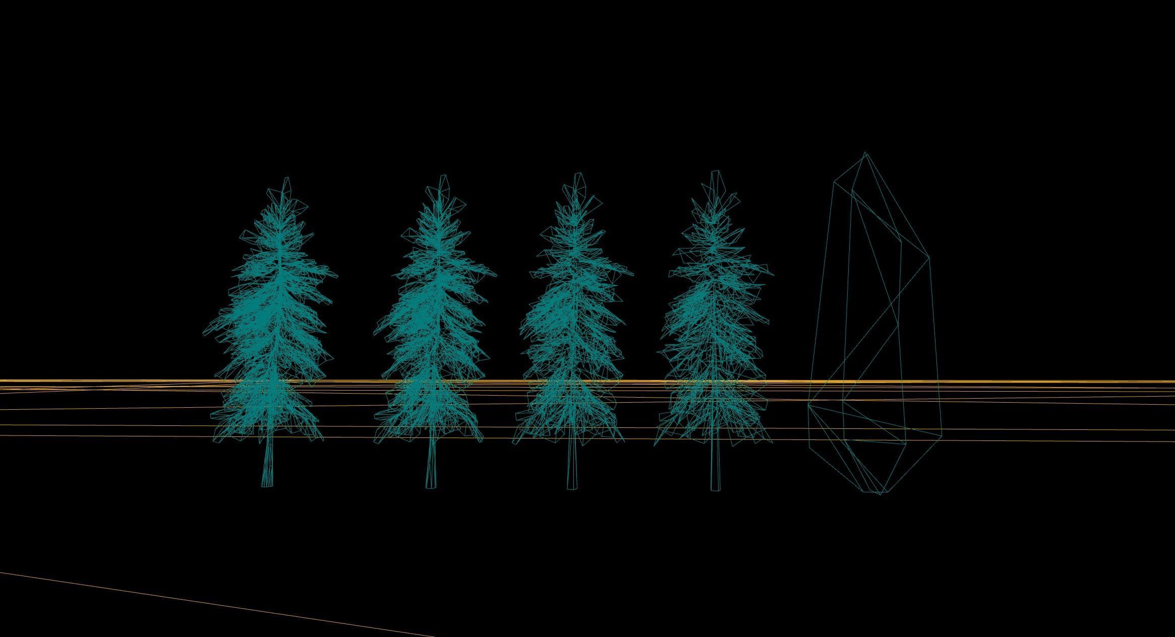 3D model Realistic Spruce Trees VR / AR / low-poly | CGTrader