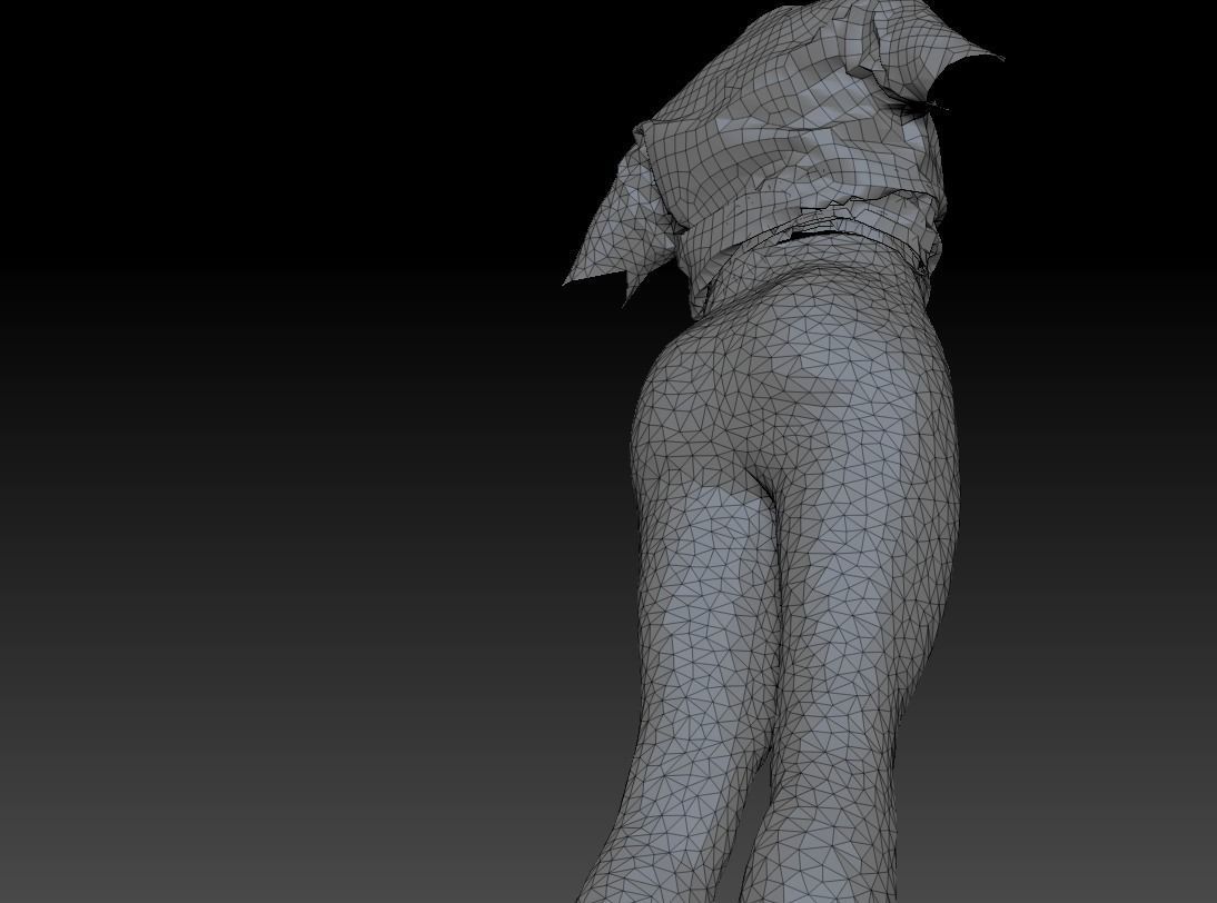 Low-poly clothes free 3D model | CGTrader