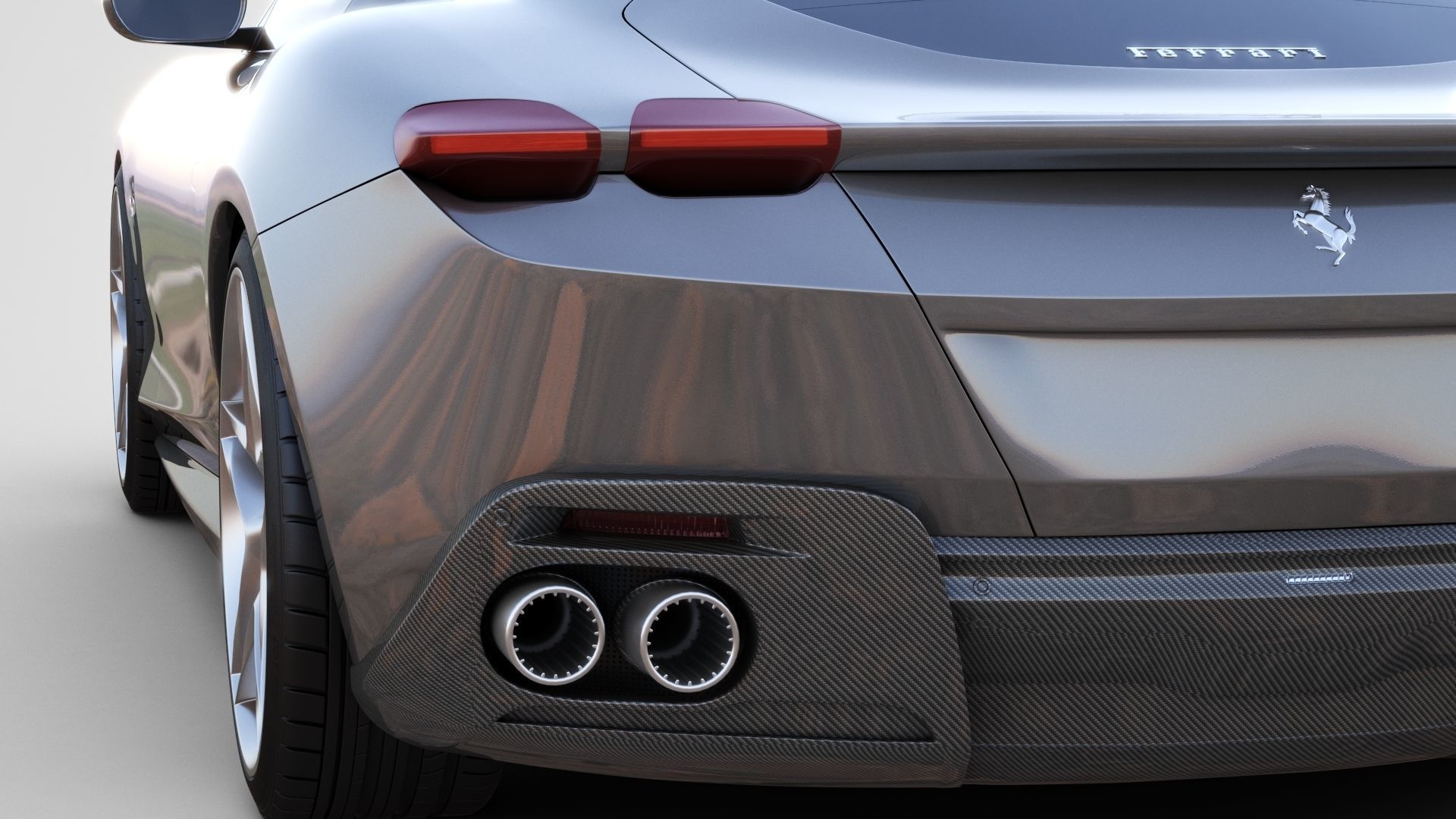 Ferrari Roma 2020 3D model | CGTrader