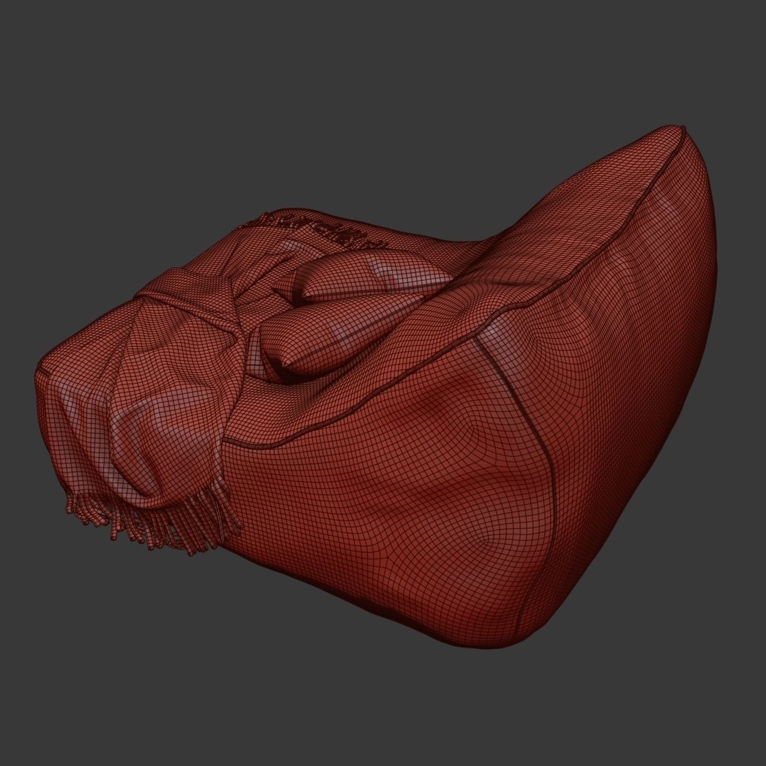 Float chair by Paola Lenti 3D model | CGTrader