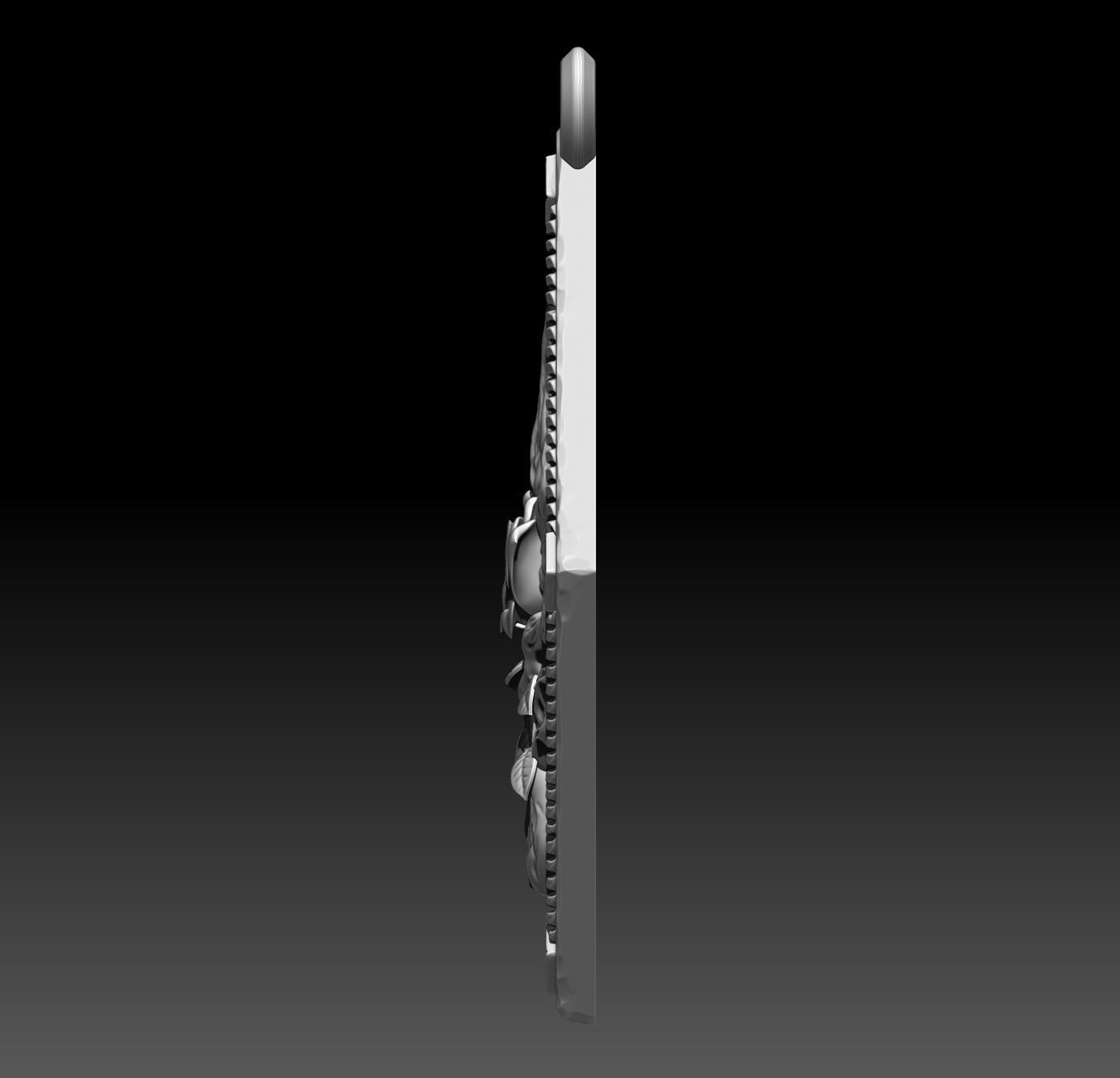 WITCHER ORDER OF THE FLAMING ROSE AMULET 3D model 3D printable | CGTrader