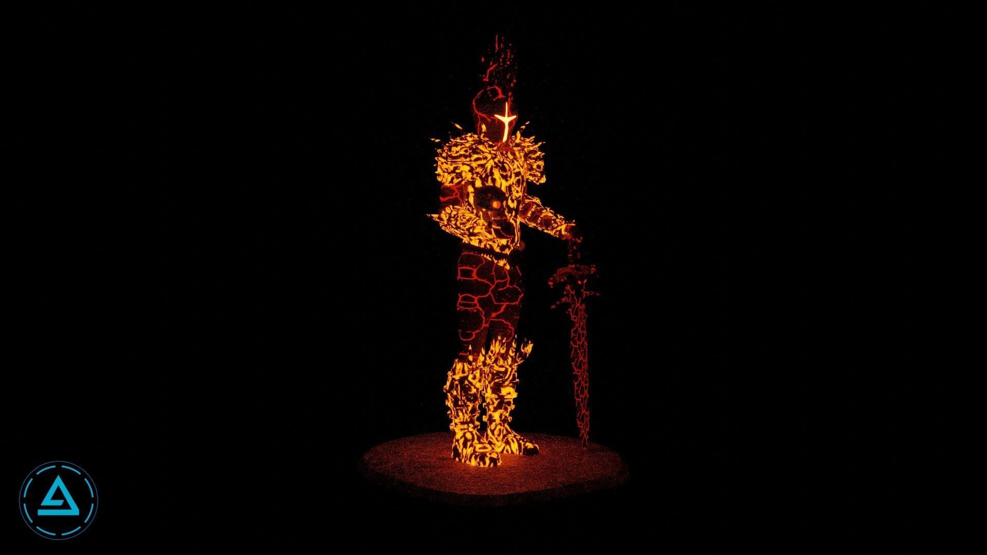 Hell Knight character free 3D model animated rigged | CGTrader