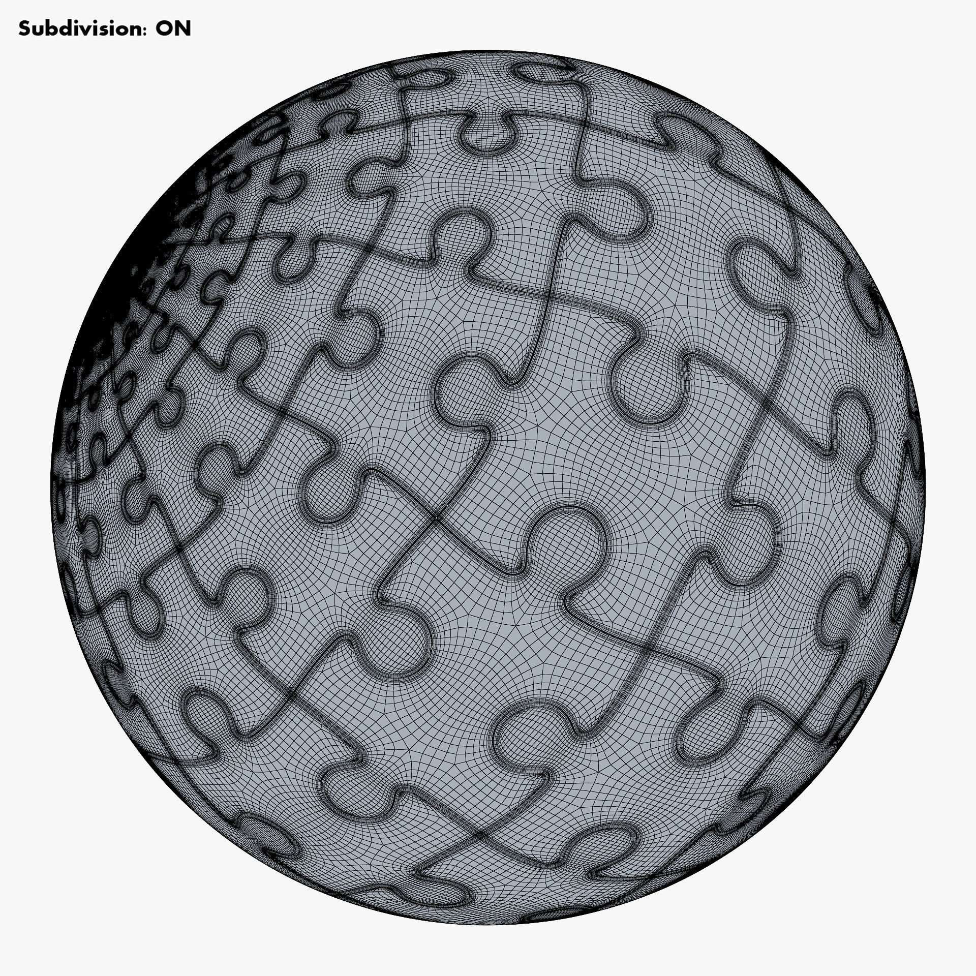 Colored Sphere Puzzle v 4 3D model | CGTrader